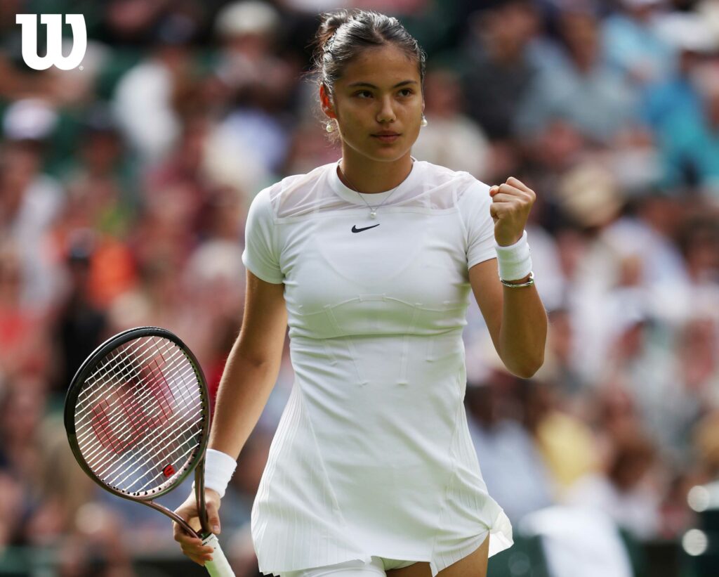 Win a Wilson Blade V8 racket signed by Emma RADUCANU